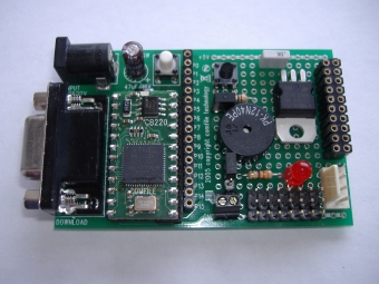 Il sensore LV-MaxSonar-EZ1 - Collegamento alla scheda CB220